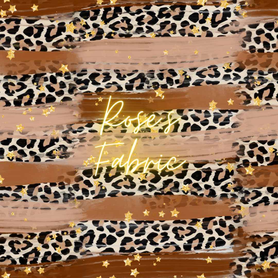 Cheetah Brush Strokes Seamless File – Rose's Fabrics And Handmade