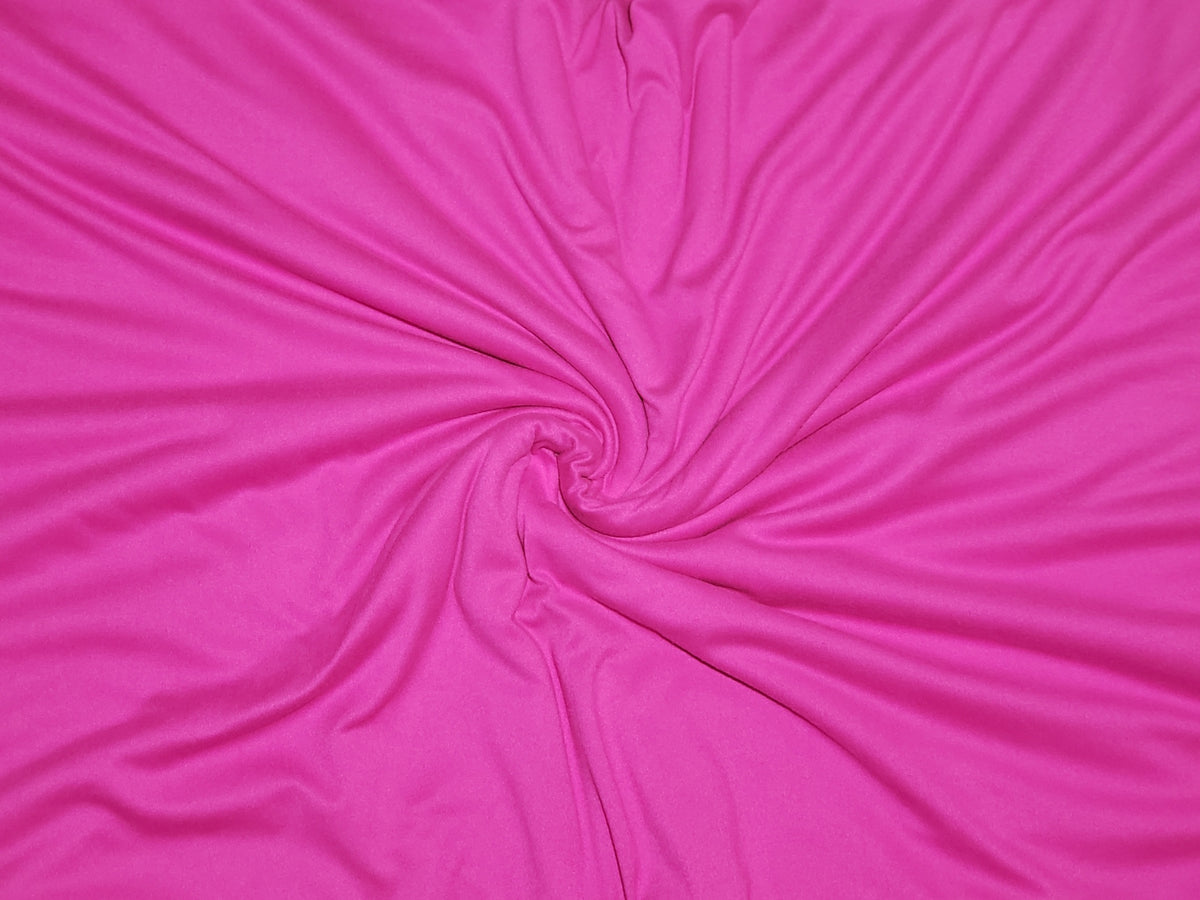 Hot Fuschia Double Brushed Poly – Rose's Fabrics And Handmade