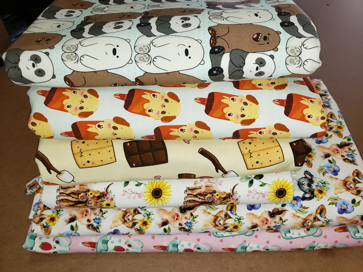 Pupsicle Popsicle Cotton Lycra – Rose's Fabrics And Handmade