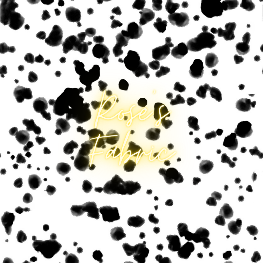Dalmation Spots Seamless File – Rose's Fabrics And Handmade