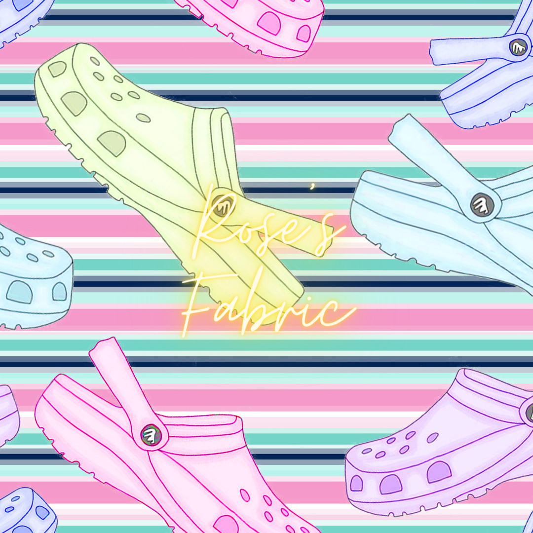 Stripe Crocs Seamless File – Rose's Fabrics And Handmade